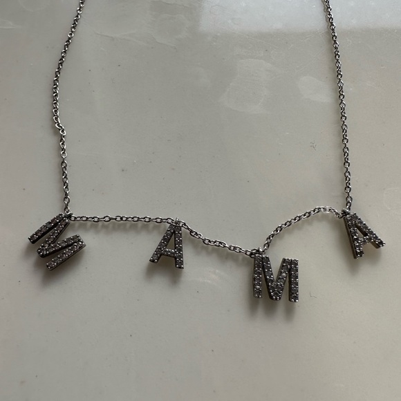 Jewelry | Mama Diamond Necklace By Sis Kiss | Poshmark